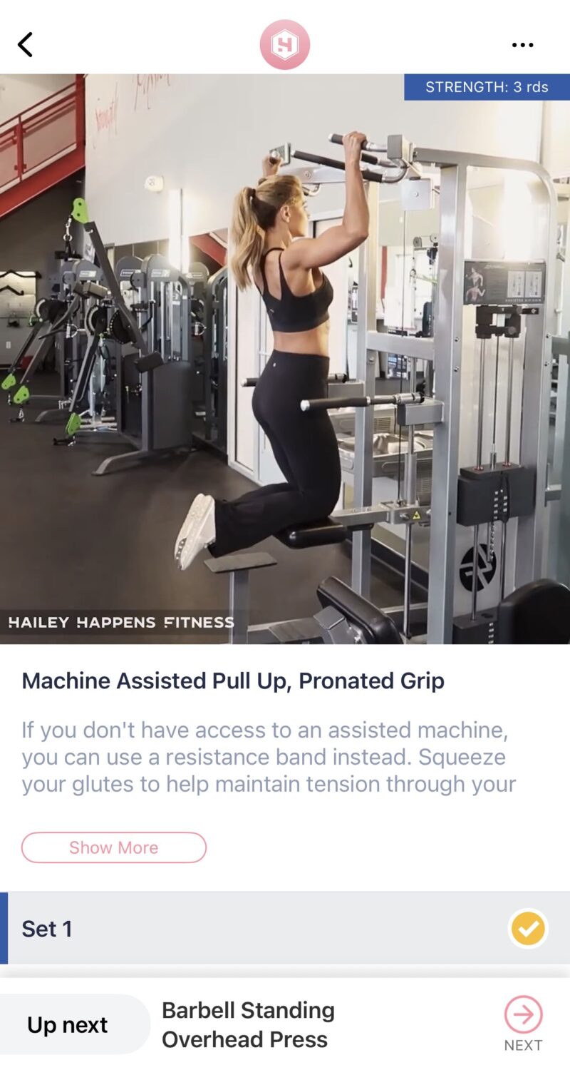 A Week Training on the Stacy Sims Workout Program (Advanced Power ...